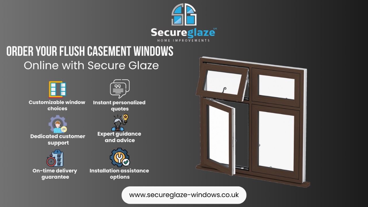 Durable Flush Casement Windows for Modern Home Designs